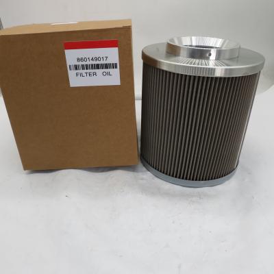 Cina Filtro dell'olio economico originale di Spare Parts Hydraulic dell'escavatore della macchina della costruzione di prezzi 860149017 in vendita
