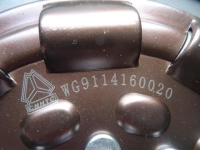 Cina Dimensione standard 9114160020 del disco delle parti del piatto di frizione del camion di Shacman in vendita