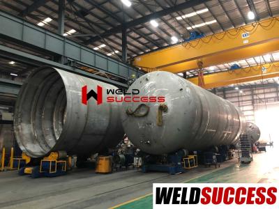 중국 SAR-200 톤 용접 파이프 회전 롤러 정밀하고 부드러운 회전을 위해 자기 정렬 판매용