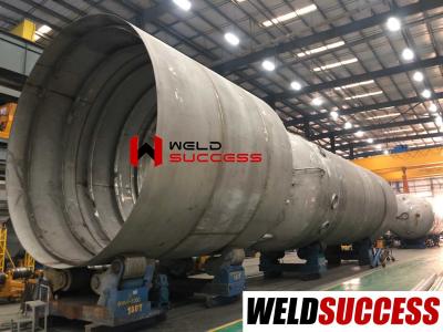 중국 SAR-200 톤 용접 파이프 회전 롤러 정밀하고 부드러운 회전을 위해 자기 정렬 판매용