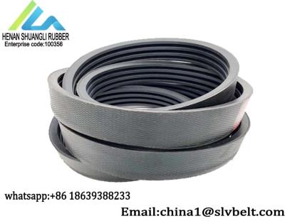 Cina Il nero ad alta resistenza di angolo del bordo della cinghia di azionamento del triangolo di forza 45° in vendita