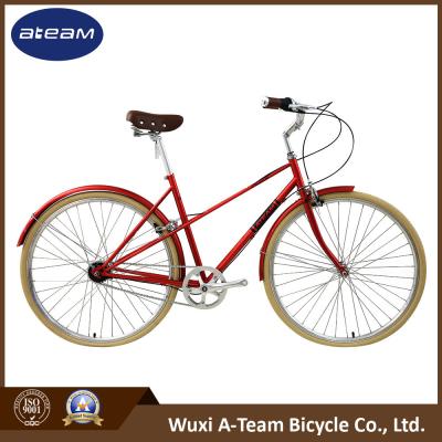 Cina Pedali olandesi d'annata del metallo del freno di sottobicchiere delle donne della bici della città in vendita