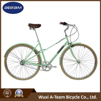 Cina Velocità profonda d'acciaio del freno di sottobicchiere delle bici della città delle donne 700C V 3 in vendita