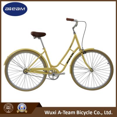 Cina 700C 3 la velocità 7 accelera il pendolare urbano della città delle bici di alluminio di viaggio d'acciaio della lega olandese in vendita