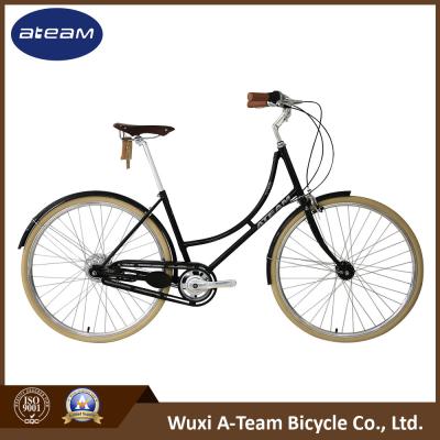 Cina Bici urbana d'acciaio a 28 pollici delle donne classiche del freno di sottobicchiere in vendita