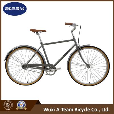 Cina Velocità dell'acciaio 3 del freno di sottobicchiere della bici della città di due uomini della ruota 700C in vendita