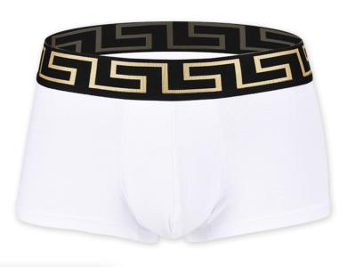 Cina Logo su misura sacchetto del rigonfiamento della biancheria intima del tronco degli uomini modali in bianco e nero in vendita