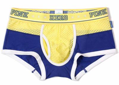 Cina Riassunti del taglio del livello degli uomini di nylon sexy, riassunti bassi del pugile di aumento degli adulti con colore due in vendita