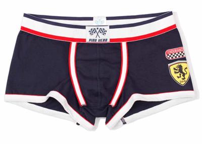 Cina Vita bassa della biancheria intima del tronco degli uomini sexy del cotone puro per il club gay, colore nero in vendita