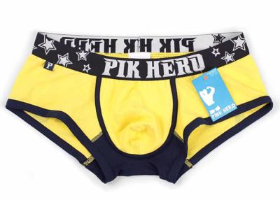 Cina Riassunti del pugile della gamba di short dell'allungamento degli uomini, shorts del pugile della biancheria intima del cotone degli uomini in vendita