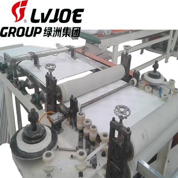 PVC Gypsum Board Lamination Machine in operation