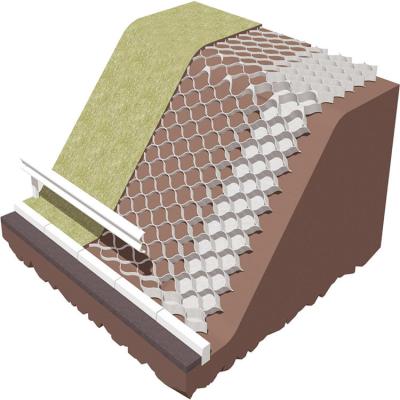 Cina Trasforma la tua superficie con la nostra geocella stabilizzatrice di ghiaia di fava di miele liscia in vendita