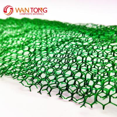 Cina Paesaggio Maglia di acciaio di plastica di erba rinforzo 3D Mat Geomat per il controllo dell'erosione in vendita