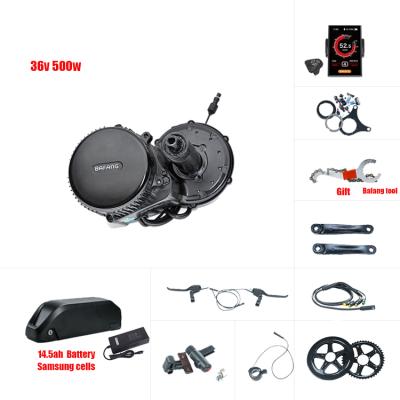 中国 Ebike/e bike/electric bike/professional electric bicycle/mountain bike DIY Bafang 36V 500W motor kit with 14.5Ah battery electric bicycle motor kit 販売のため