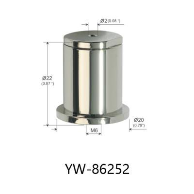Κίνα 20mm Dia θηλυκό νήμα νικέλινο YW86252 συστημάτων M6 ανώτατων καλωδίων κρεμώντας προς πώληση