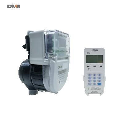 China Tanzania Multi-jet STS Class C Accuracy Dry Type Prepaid Water Meter with CIU RF Commuication for sale