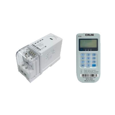 China Keypad Prepaid Electricity Meter RF Communication 35mm Din Rail Remotely Monitoring for sale