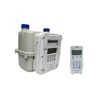 China MODBUS Communication Prepaid Gas Meter AMR AMI Compatibility , Maintenance Free for sale