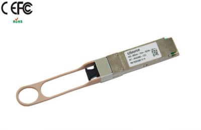 Cina Ricetrasmettitore della fibra di Ethernet dei ricetrasmettitori MPO del riempitivo del tessuto di gigabit QSFP-40G-CSR4 in vendita