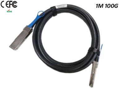 Cina Cavo di rame passivo rame di lunghezza QSFP28 100G QSFP100 Twinax del 1 tester in vendita