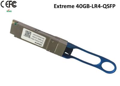 Cina Il ricetrasmettitore doppio di LC qsfp+, 10m distanzia il ricetrasmettitore di collegamenti ottici in vendita