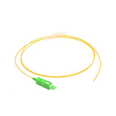 Cina trecce a fibra ottica semplici FC/APC o MTRJ Connectors/LSZH/Yellow di 0.9mm in vendita