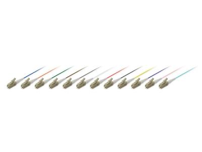 Cina Rete 1.0M Lc Pc Pigtail, treccia duplex di FTTB del cavo a fibre ottiche Om4 in vendita