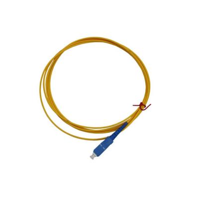Cina Treccia di fibra ottica degli accessori del cavo con la treccia monomodale semplice della fibra 1Core del connettore dello Sc LC UPC in vendita