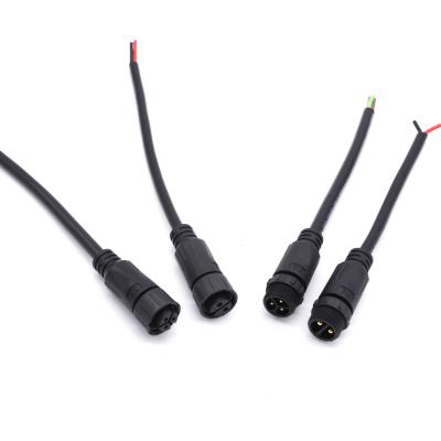 China Openluchtschroef Waterdichte Schakelaar IP67 M16 2 Pin Aviation Plug Te koop