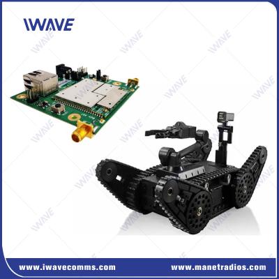 Cina Frequenza tri-banda UGV/UAV NLOS Ethernet Sistema di trasmissione COFDM 115200bps Tasso di Baud 1Mbps-30Mbps Larghezza di banda regolabile in vendita