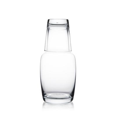 Κίνα Professional Made High Capacity Handmade Glass Water Carafe Set With Tumbler προς πώληση