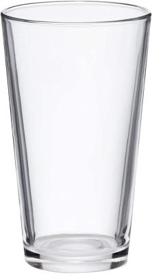 Κίνα 480ml κούπα γυαλιού μπύρας ODM, γυαλιά πιντών μπαρ που επεξεργάζονται στη μηχανή ανθισμένα για το φραγμό προς πώληση