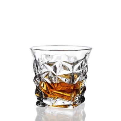 Κίνα 185ml παλαιό μόδας χέρι ουίσκυ ανατροπέων σφαιρών γυαλιού υψηλό - που γίνεται για το σπίτι προς πώληση