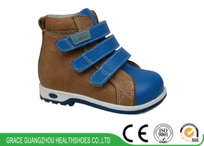 China Kinderstabilitäts-Fußbekleidung Hoch-Spitze Knöchel-Stützorthopädische Lederschuhe 4616795 zu verkaufen