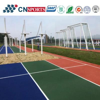 Cina Antivulfure all'aperto Full PU Tipo di gomma pista di corsa facile pulizia e manutenzione in vendita
