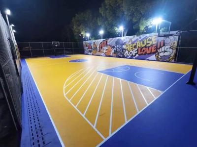 Cina Pavimenti sportivi in silicio PU per campi da basket e tennis in vendita