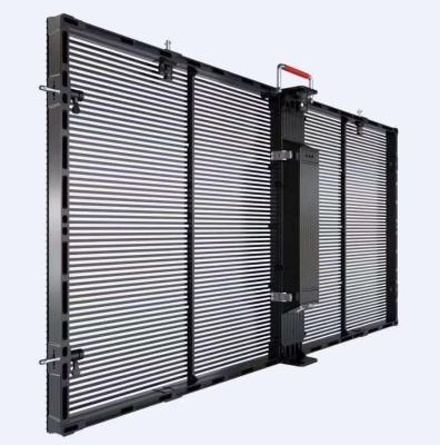 Cina Schermo trasparente all'aperto ultra sottile di P3.91mm 1R1G1B LED in vendita