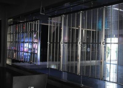 Cina esposizione trasparente del film di 4500nit 1920Hz 250x250mm LED in vendita