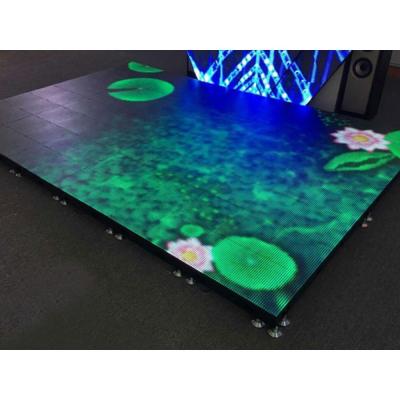 Cina La pubblicità locativa P3.91 P4 di Smd della fase 3.91mm P4.8 Dance Floor delle mattonelle 500X500mm dello schermo interattivo all'aperto dell'interno del pannello ha condotto in vendita