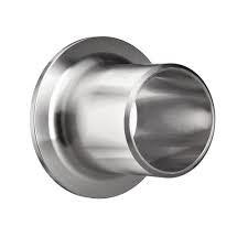 China Vacuum Stainless Steel Weld End NW Long Weld Stub Ferrule KF Half Nipple Flange Vacuum Fitting for sale