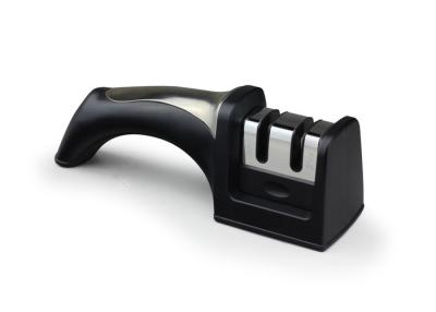 Κίνα Μαύρο τράβηγμα μέσω Sharpener μαχαιριών ανοξείδωτου για το μαχαίρι μετάλλων με το πιστοποιητικό CE προς πώληση