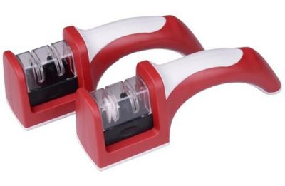 Κίνα Κεραμικό Sharpener οικιακών μαχαιριών ροδών με την αυλάκωση λαβών δάχτυλων/την αυλάκωση «Β» προς πώληση