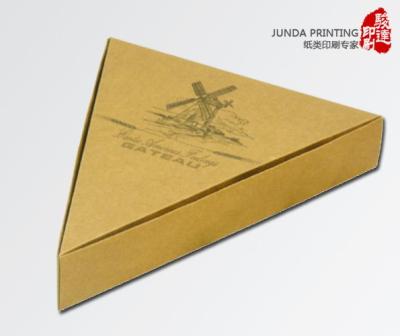 Cina Contenitori a forma di di pizza del cartone del triangolo in vendita