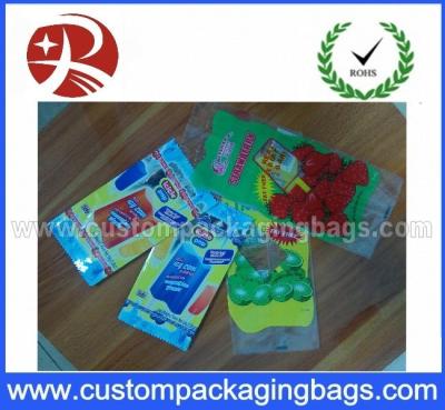 China Cure sacos plásticos do empacotamento de alimento do produto comestível do selo para o empacotamento do picolé à venda