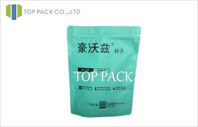 Cina Piccolo imballaggio per alimenti su ordinazione di plastica con la finestra per i calzini che imballano il PE di MOPP VMPET in vendita