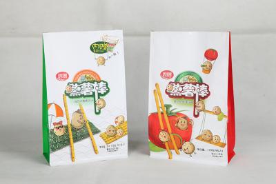 Cina Imballaggio riciclato laminato a più strati dello spuntino del sacchetto del fondo piatto in vendita