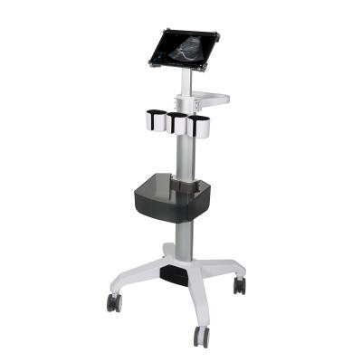 China Yonker Medical Trolley Cart Hospital Tablet Medical Trolley Medical Ultrasound Trolley Cart for sale