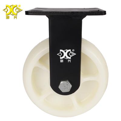 Cina Hot Selling PIVOT Casters Industrial Rubber Universal Wheel Furniture White Casters in vendita