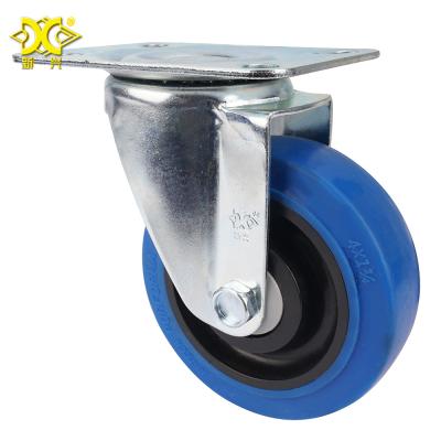 中国 PIVOT 4 Inch PVC Screw Chair Casters Ambient Using Hotel Cleaning 販売のため