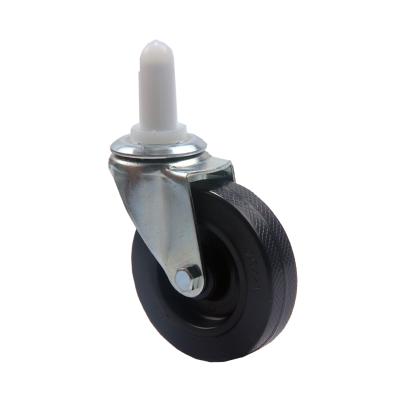 中国 Lightweight Casters With Plastic Inserts Industrial Spinning Wheel Threaded Stem Caster Wheels 販売のため